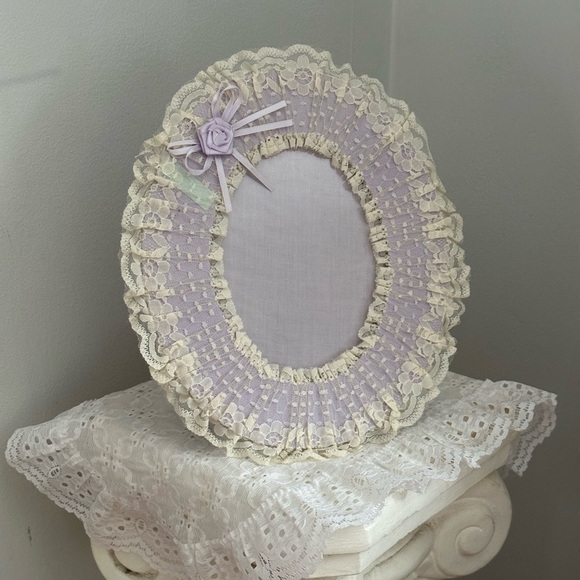 Art | Vintage Lace Picture Frame | Poshmark